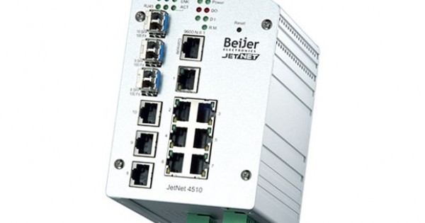 Rockford Communication Solutions Beijer Jetnet 5010g W Managed Ethernet Switch Price In Middle