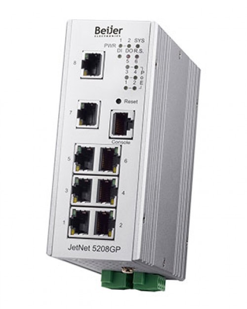 Rockford Communication Solutions | Beijer JetNet 5208G-2F Managed ...