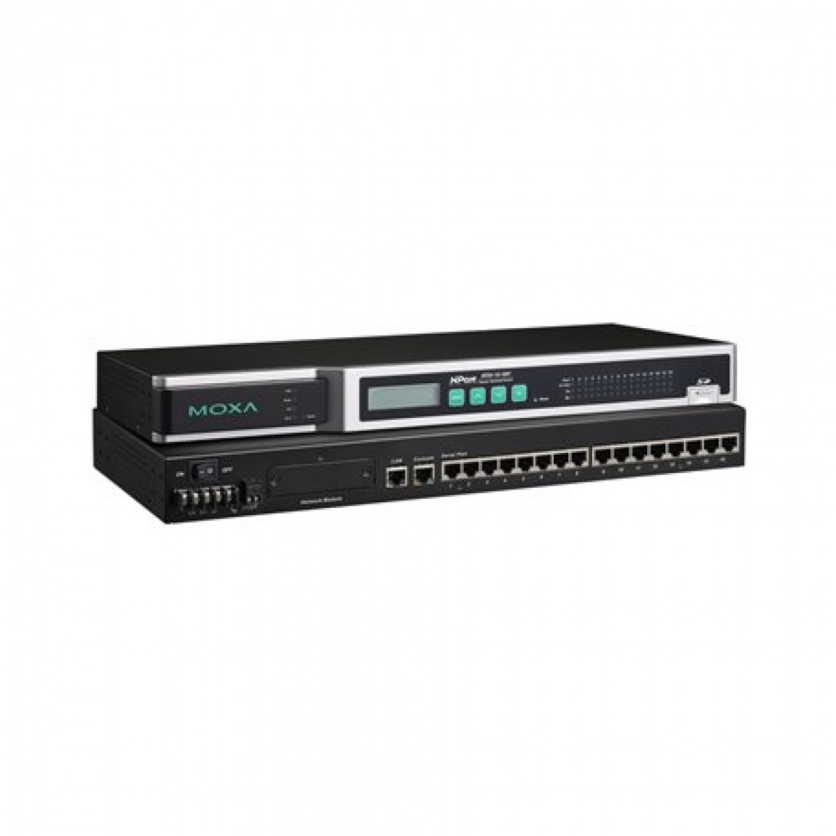 MOXA NPort 6650-16-48V Serial to Ethernet Device Server Price in Middle ...